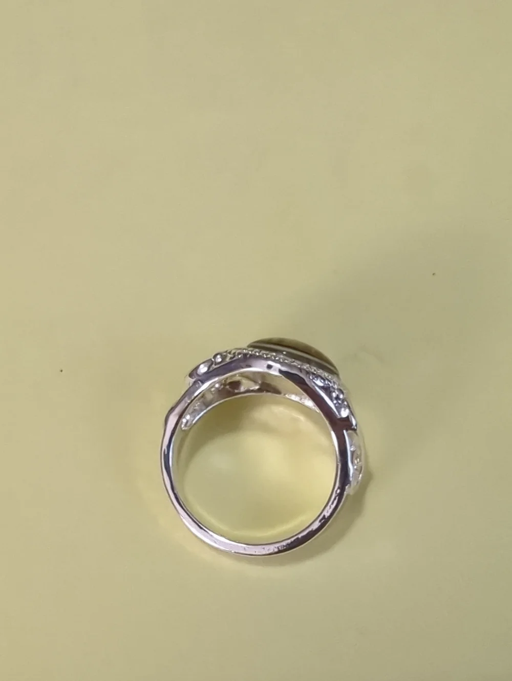Yiwu Jewelry Co | Jewelry | Horseshoe Lucky Horse Ring Round Glass Dome ...